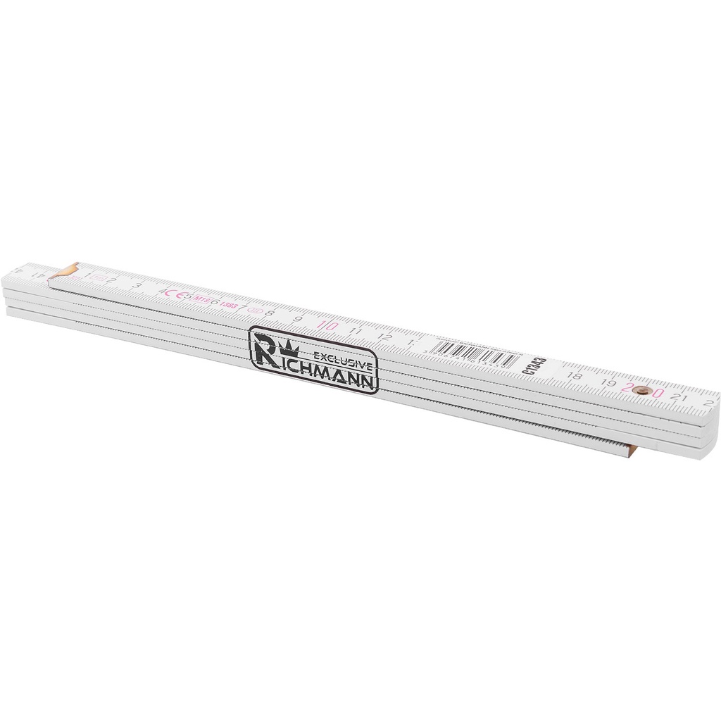 Wooden folding rule 2 M, RICHMANN | rmtools.eu